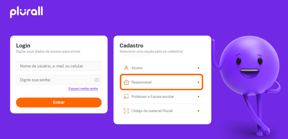Como se cadastrar no aplicativo Plurall Família – Central de ajuda do ...